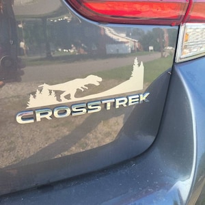 Over Badge Decal, Decal for Trunk Rear Subie, Vinyl Horse and Trees ...