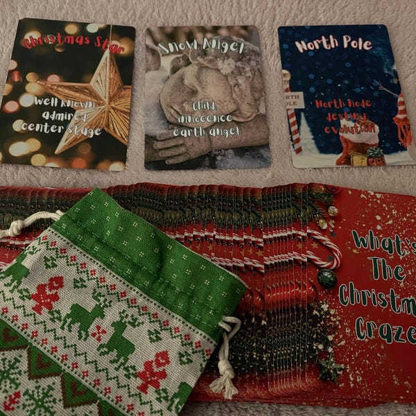 What's the Christmas Craze? Oracle Deck - Etsy
