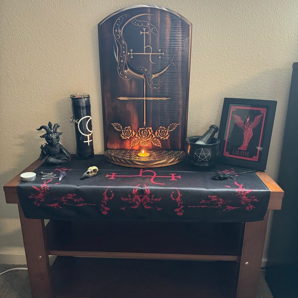 Seal of Archangel Gabriel Wall Altar for Sacred Space and Offerings ...