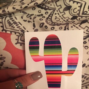 Cactus Decal Sticker Car Window Yeti Rambler Tumbler | Etsy