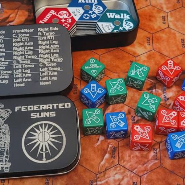 Battlemecha Heavy Smoke Tokens ... Track Smoke Easily With Tokens. - Etsy