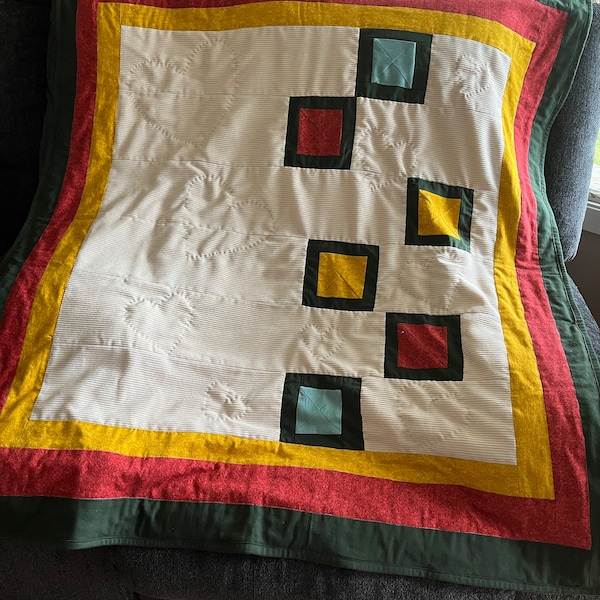 Modern Baby Quilt Pattern - Jack's Boxes Baby Quilt - PDF Pattern ...