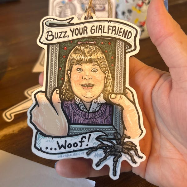 The Noble Baphomet Humanism With Horns Sticker Illustration Waterproof ...