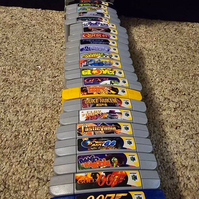 Sega Master System Sticker End Labels for All 114 Custom Cartridge ...