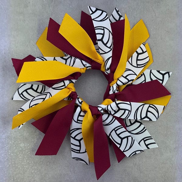 Gameday Boot Bows, Embroidered Ribbons, Custom Boot Ribbons, Spirit ...