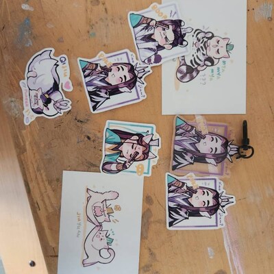 Charms 3 X 2 Introvert / Extrovert Chibis - Etsy