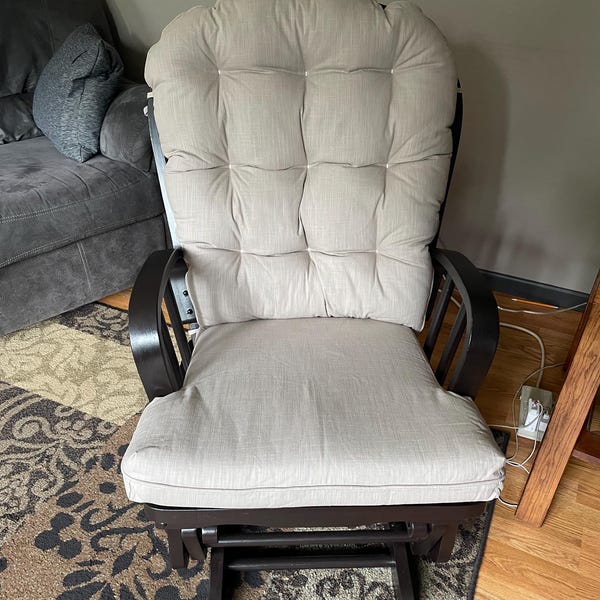 Glider Cushions/rocker Cushions/ Rocking Chair Cushions/ Glider Rocker ...