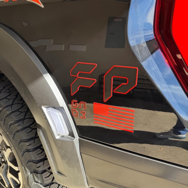 FP Performance Decal Raptor Gen 1-3 - CUSTOM OUTLINE - Etsy