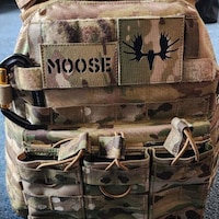 Custom Callsign Patches Your Own Text Lasercut Patch Customized IR ...