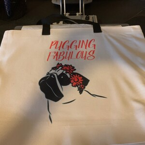 Pugging Fabulous, Pug SVG, Dog Svg, SVG Cutting File, Cricut, Cute Pug ...