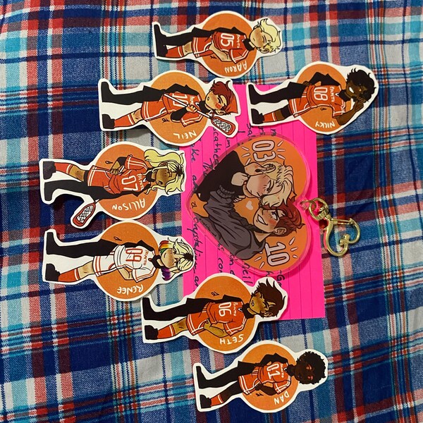 B-grade AFTG Team Stickers - Etsy