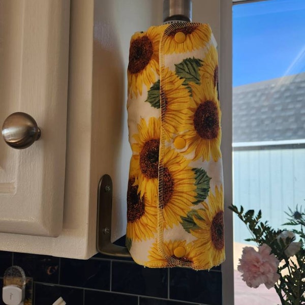 Un Reusable Paper Less Towels Meadow Flowers //reusable Paper Towels ...