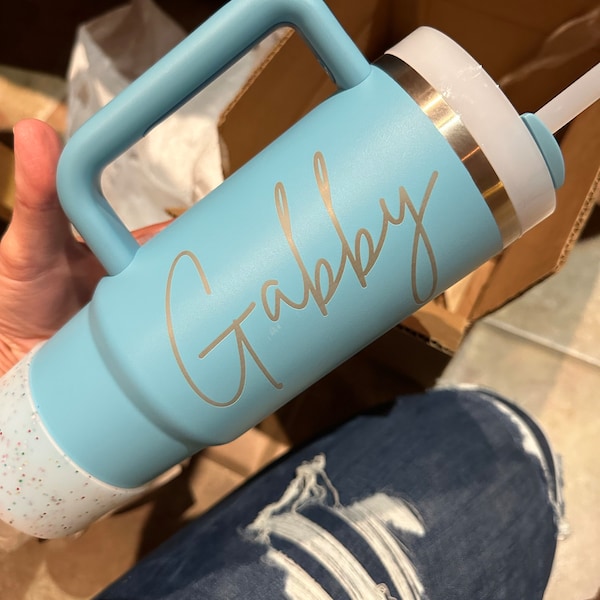 Engraved Stanley Cup Blue Stanley Cup Stanley Boy Mom Engraved Boy Mom ...