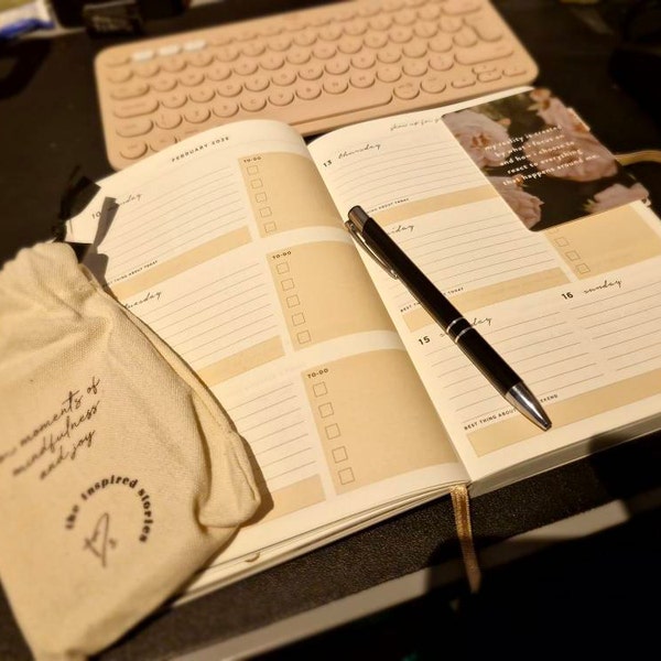 REFILLABLE NOTEPAD With a Matching Pen/personalised Refillable Notepad ...