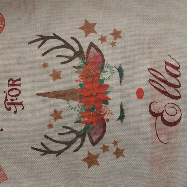 Christmas Reindeer Unicorn Clipart, Unicorn Faces, Reindeer Face, Candy ...