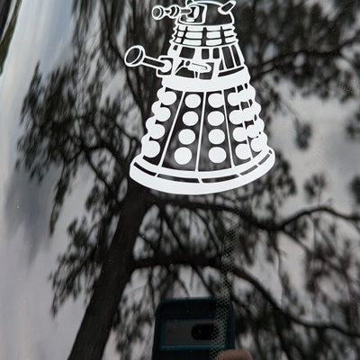 Dalek. Doctor Who Inspired, Dalek Inspired. Vinyl Decal, Laptop Sticker ...