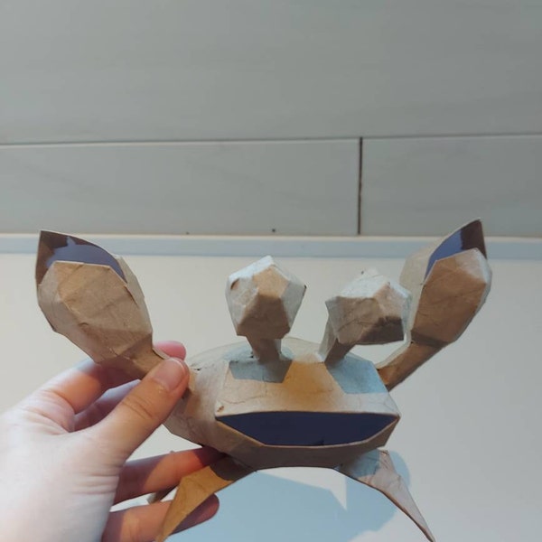 Papercraft 3D Hummingbird Template, SVG Template, Origami Paper Bird ...