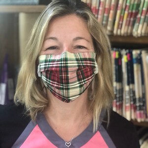 Preppy Face Cover Durable Unisex 100% Cotton Made in USA 17 - Etsy