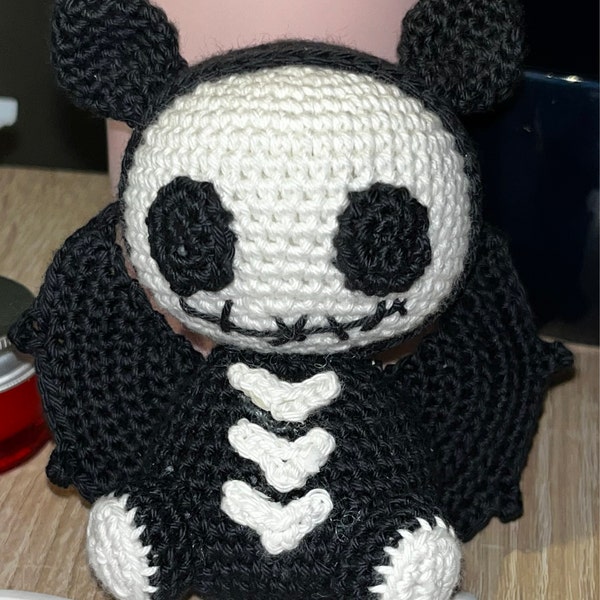 Bat and Bunny Skeleton Crochet Pattern - PDF English / French ...
