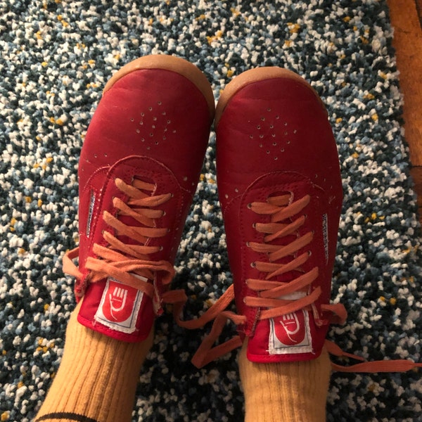 Vintage Retro Pumps Shoes 1960s 1970s Patent Leather Wingtip Spectator ...