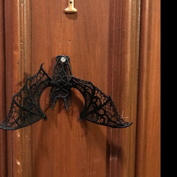 Lace Black Bat, Gothic Lace Bat, Halloween, Halloween Decoration ...