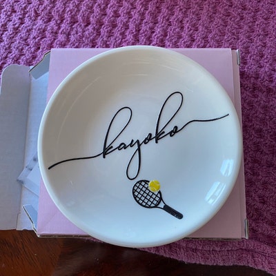 Tennis Gifts for Women / Tennis Gifts for Team / Tennis Trinket Dish ...