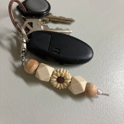 Flower Keychains Keychains Daisy Keychains Silicone Flowers Silicone ...