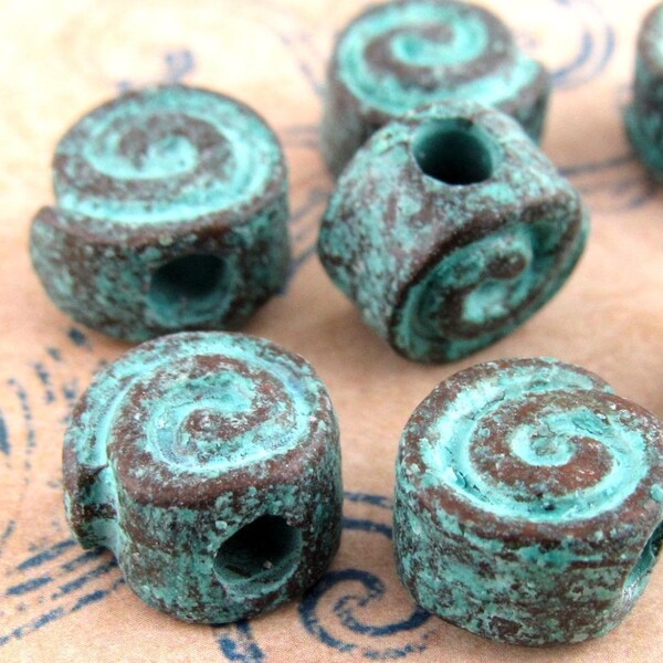 Adorable Swirly Angel Charms Antique Silver 10 S157 - Etsy