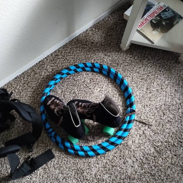 Neon Carnival Collapsible Hula Hoop // Custom // Any Size // Fitness ...