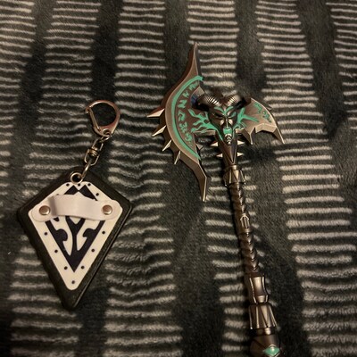 Legend of Zelda Replica 22 Cm Lightscale Trident Mipha Lance Gaming ...