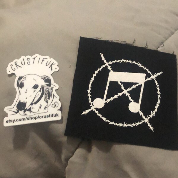 Discharge Never Again Back Patch - Etsy