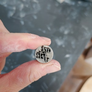 Steel Touchmark Stamps for Blacksmiths Custom Steel Stamps for - Etsy