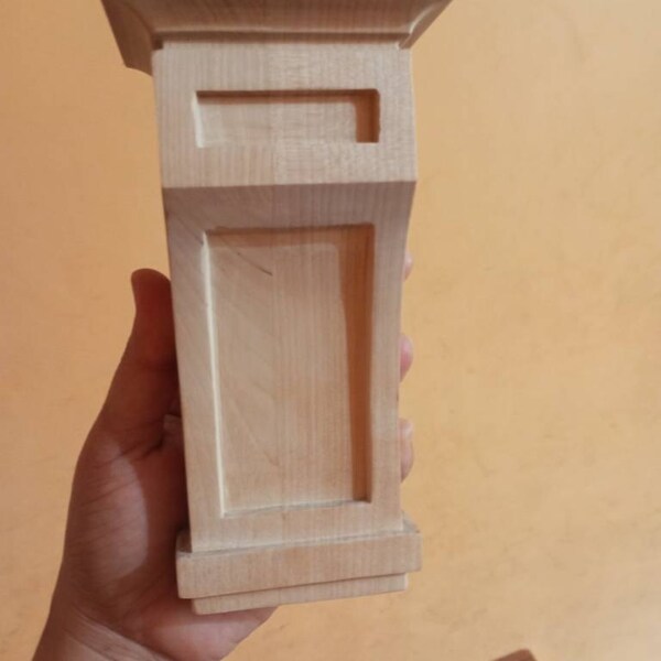 PNL-38 Gothic Scroll Carved Wood Screen Panels, 25-3/4x11-3/4, Supplied ...