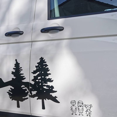 Custom Camper Sticker, Custom Van Stickers, Caravan Sticker ...