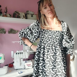 Iris Dress Digital Pattern Pdf Sewing Pattern With Tutorial - Etsy