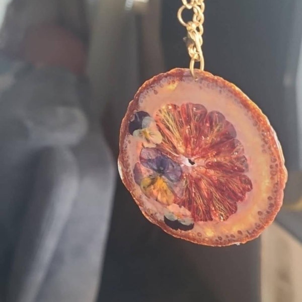 Dried Orange Ornaments, Whole Slit Fruit, Pomander, Holiday Decor ...