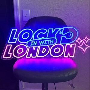 Custom 3D LED Backlit Sign,custom Beauty Bar Sign,personalized Wall ...