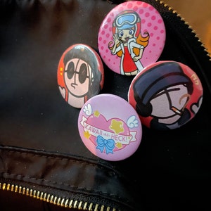 BF & Gf Pins Friday Night Funkin' - Etsy