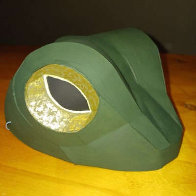 Children's Frog Papercraft Mask Template 3D Paper Mask - Etsy Canada