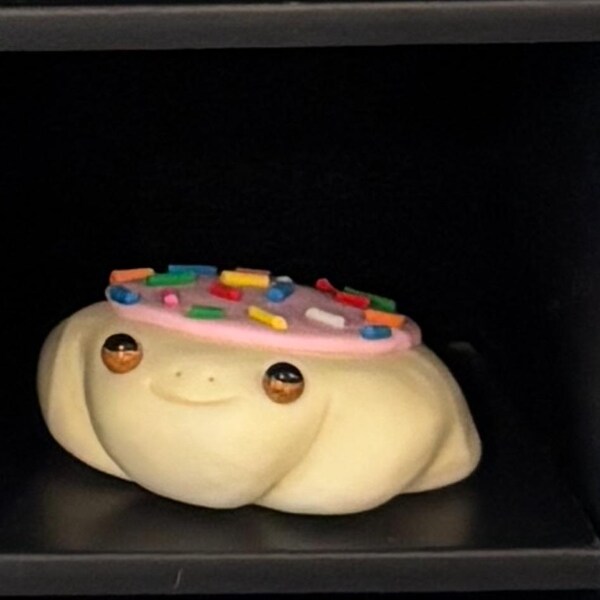 PRE-ORDER Frosted Sugar Cookie Frog | Handmade Polymer Clay Frog ...