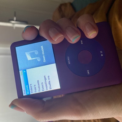Custom 512GB-2TB Alĺ Blue Ipod Classic 7th Gen 3000mah Battery Optional ...