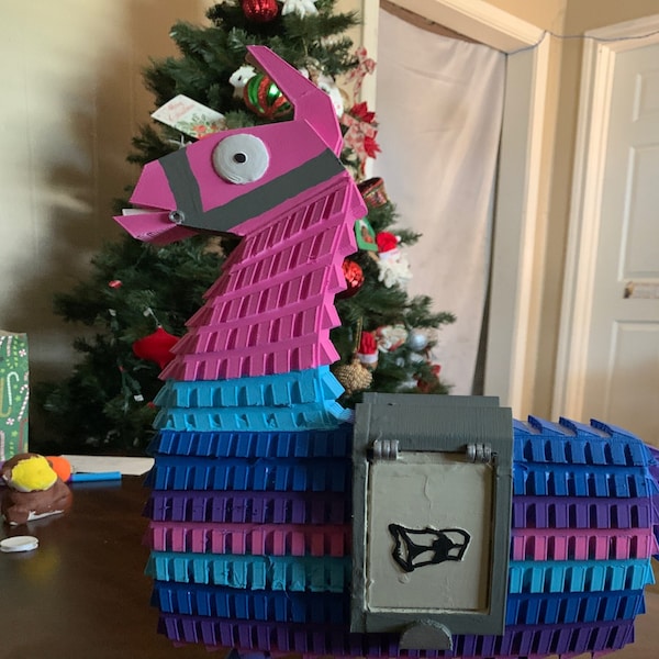 Llama Pinata Battle Royale 3D Printed Toy/bank/cake Topper - Etsy