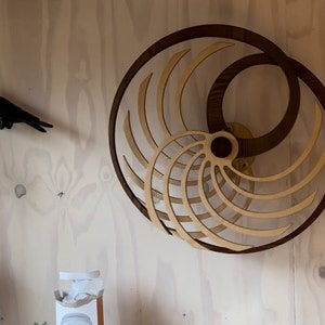 The Infinity Kinetic Sculpture, Wooden Kinetic Sculpture, Art for ...