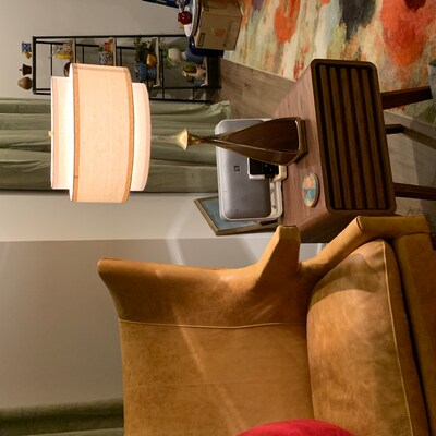 3-tier 18 Hardback Lamp Shade in Off-white Muslin Fabric With Edge ...