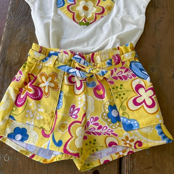 Shorts Sewing Pattern for Kids, Shorts Pattern, Kids Pattern, PDF ...