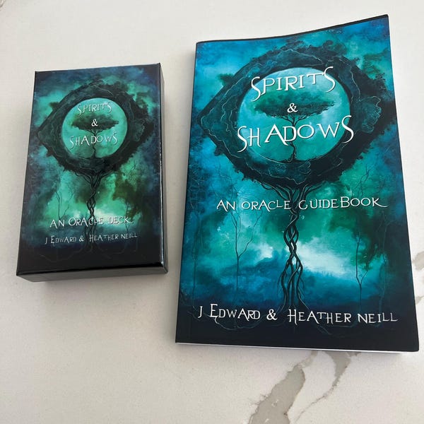 Spirits & Shadows Oracle Deck - 52 Card Intuitive Oracle Deck Featuring ...