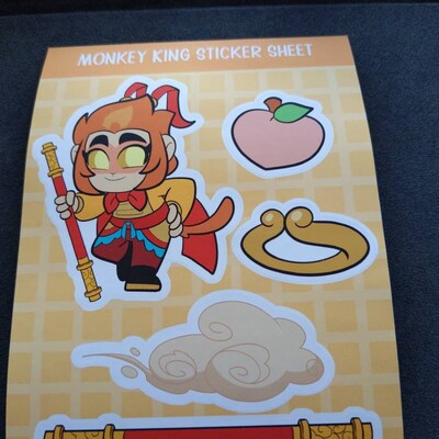 LMK MK, Mei, Red Son traffic Light Trio Matted Stickers - Etsy