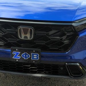 Delta Sigma Theta DST License Plate Red Background Mirror Letters ...
