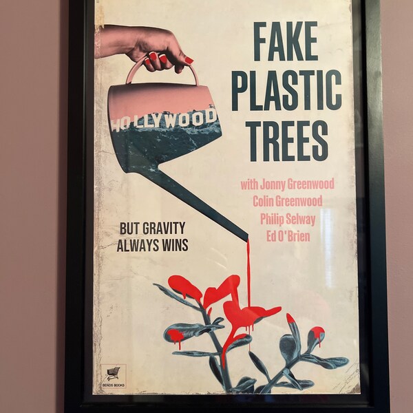 Fake Plastic Trees - Radiohead Trade Paperback Poster - Etsy