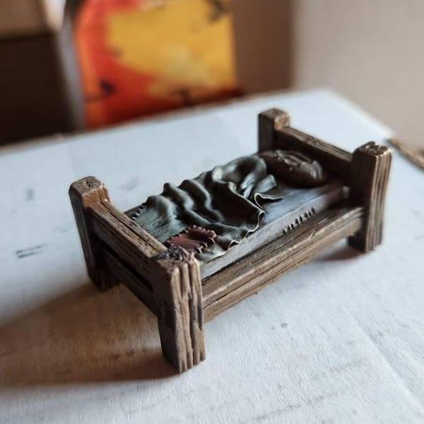 Column With Torch, LED Fantasy Miniatures, Light Effect, Dnd, TTRPG ...